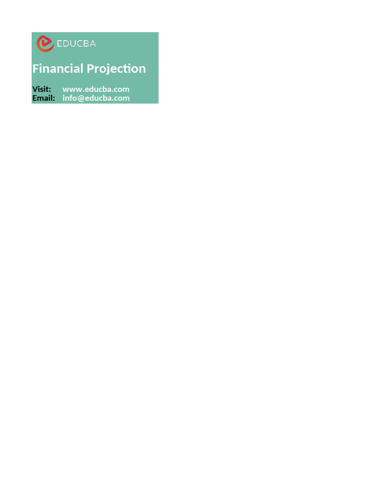 Financial Projection Template | PDF