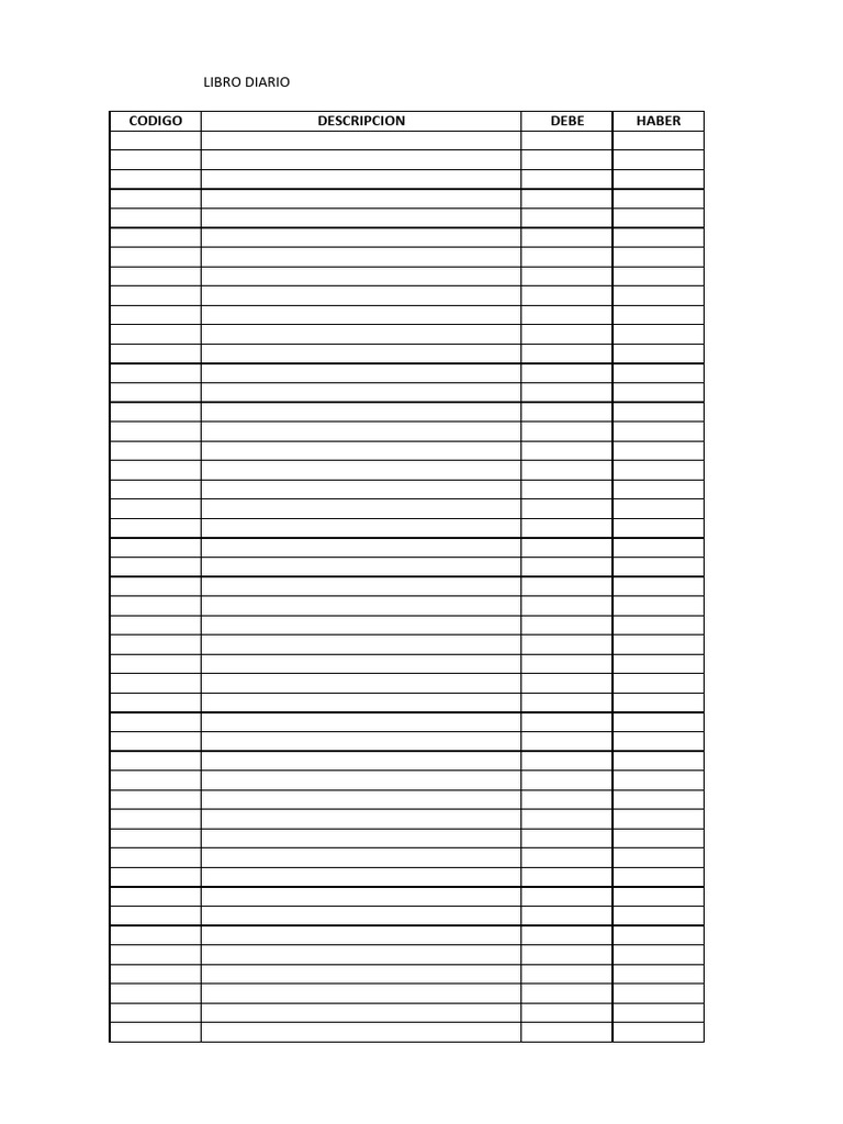 Formato Diario | PDF