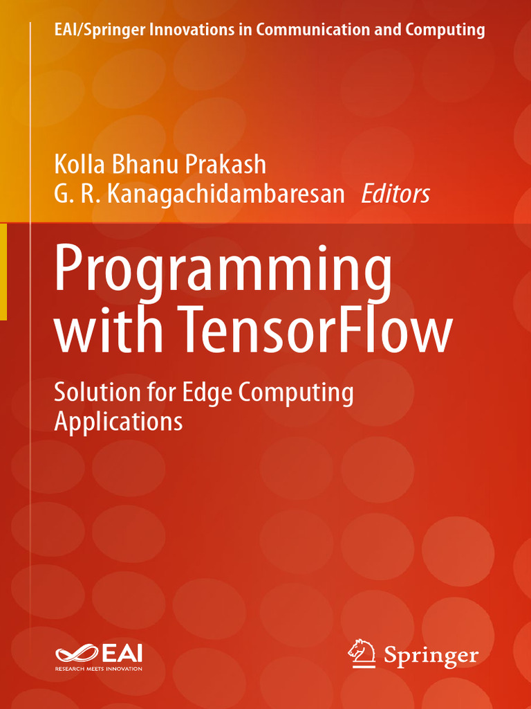 Programming With Tensorflow Solutions For Edge Computing Applications | PDF | Ordinary Least ...