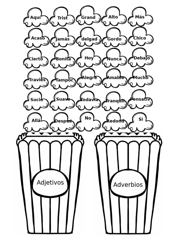 Adverbios y Adjetivos | PDF