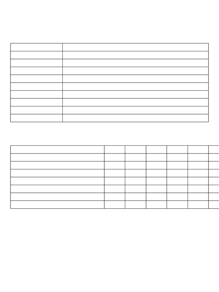 Weekly Balance Tracker | PDF