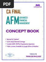 CA Final AFM Chapterwise Notes | PDF