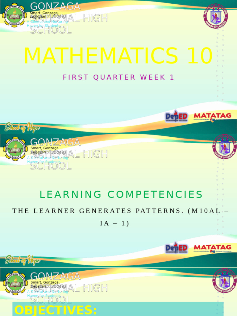 Math 10 - Arithmetic Sequence (Autosaved) | PDF | Sequence ...