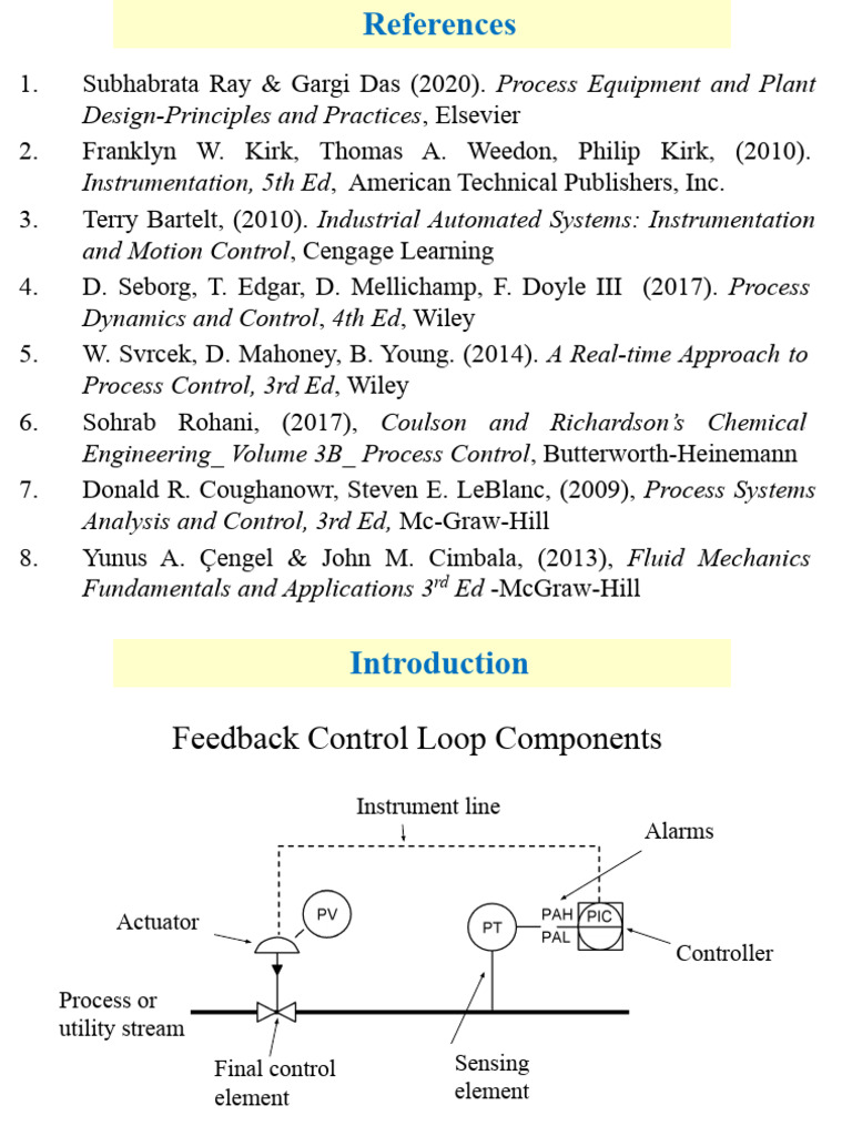 Extra Info - Instrumentation For Process Control | PDF | Instrumentation | Control Theory