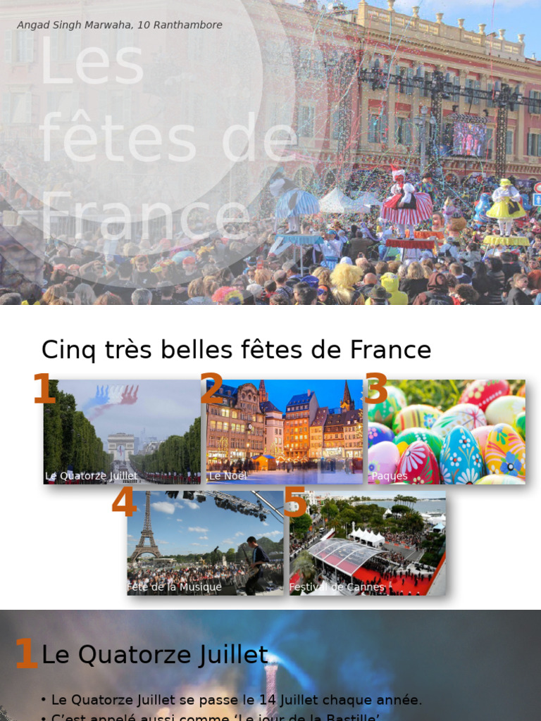 Célébrations emblématiques en France | PDF | Pâques | Calendrier chrétien