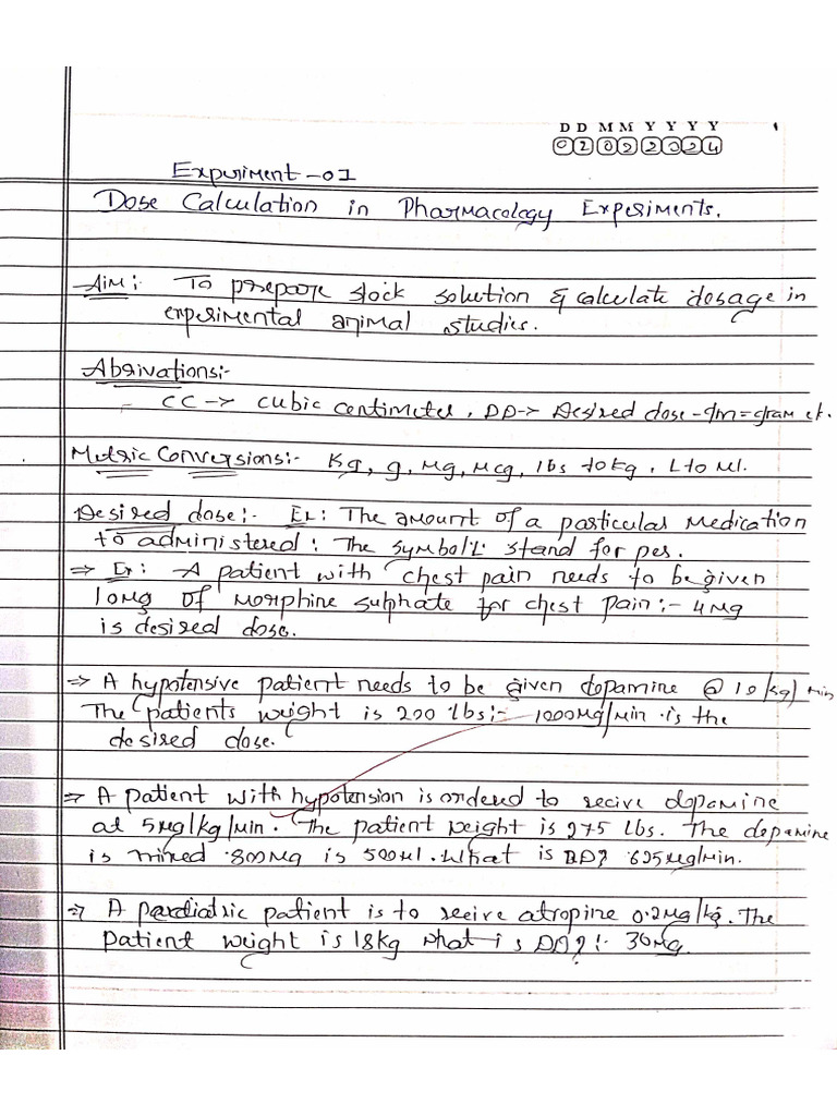 Pharmacology 3 Jorunal | PDF