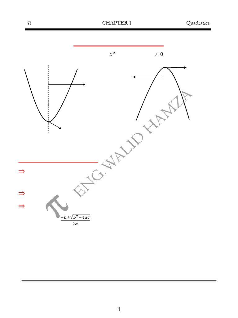Quadratics As | PDF | Quadratic Equation | Mathematical Objects