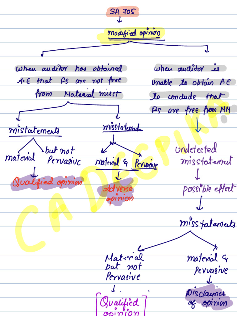 Handwritten Notes of Audit Report | PDF | Auditor's Report | Audit