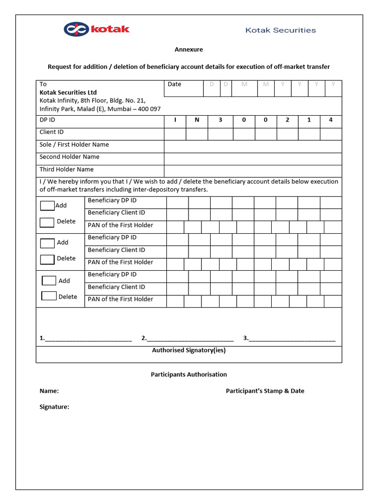 Annexure NSDL F34b4fd8da | PDF
