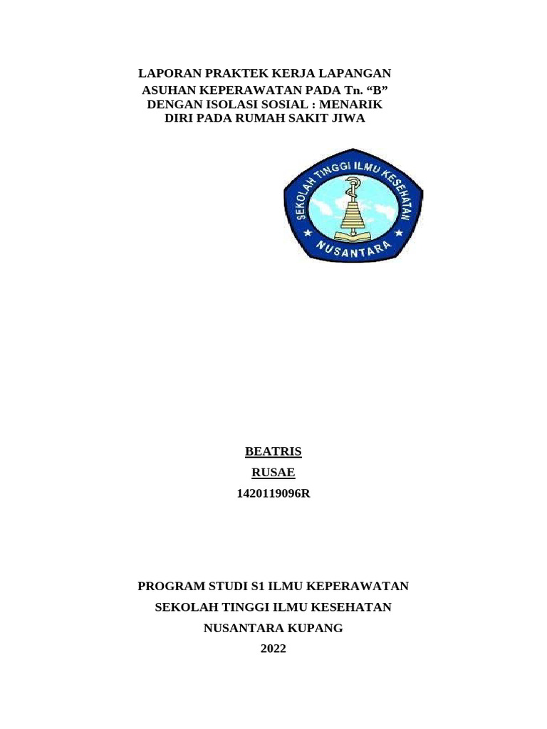 Beatris Laporan PKL Perbaikan Siap | PDF