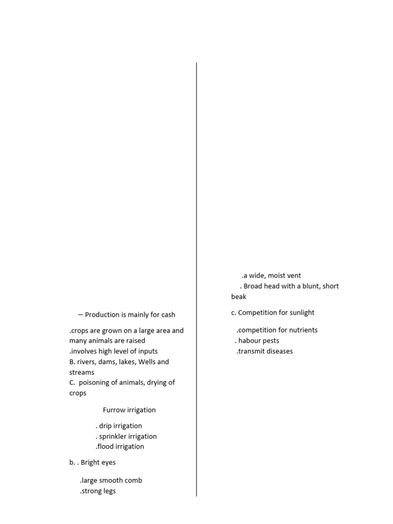 STD 6 Science Marking Scheme-1 | PDF | Irrigation | Earth Sciences