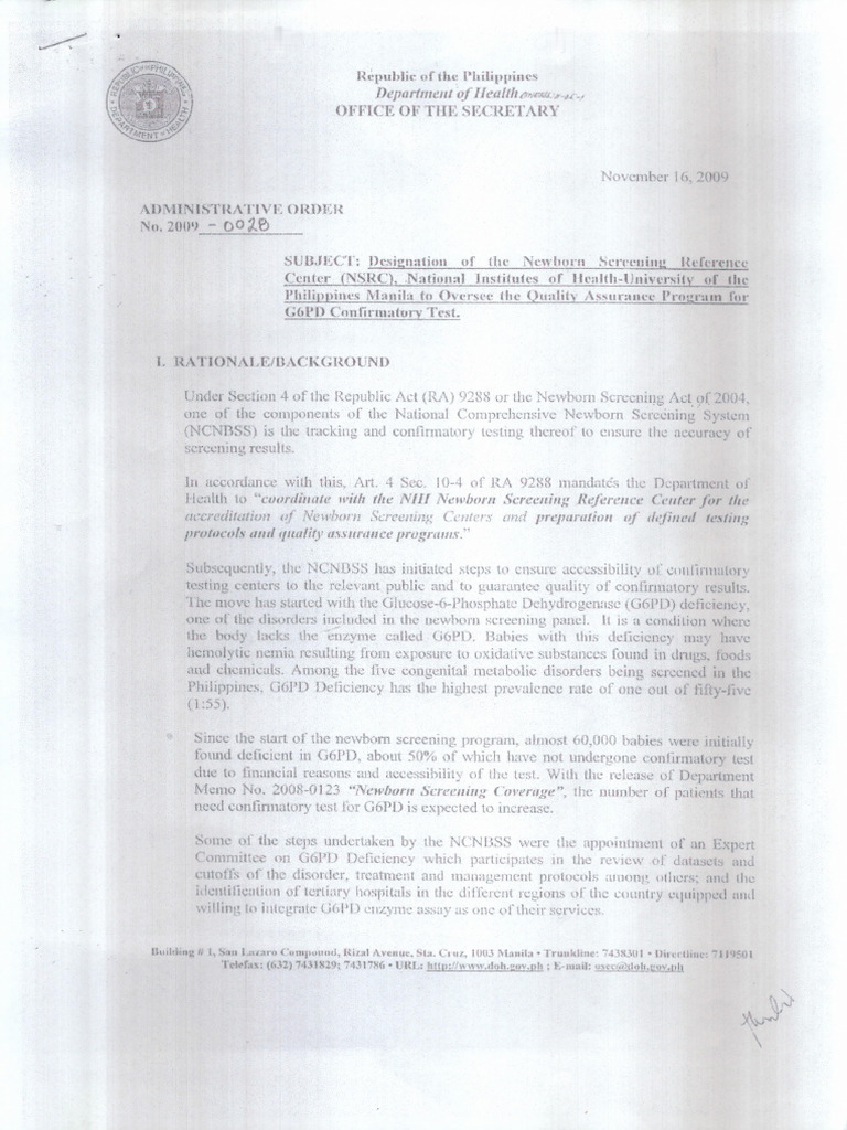 Doh Ao 2009-0028 | PDF