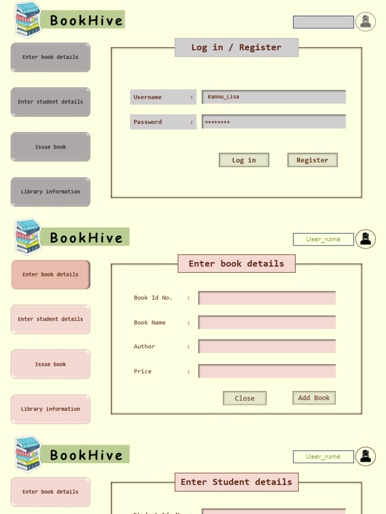 BookHive Library Management System | PDF | User (Computing ...