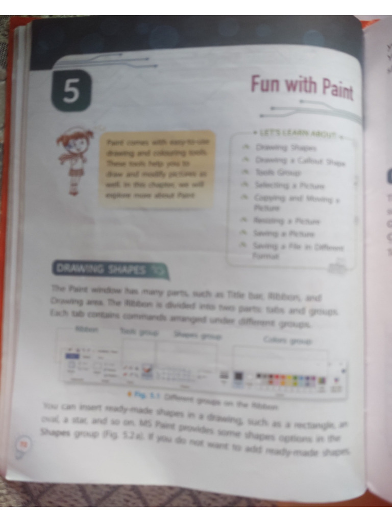 ICSE - Fun With Paint | PDF