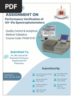 USP-NF 857 Ultraviolet-Visible Spectros | PDF | Ultraviolet–Visible ...