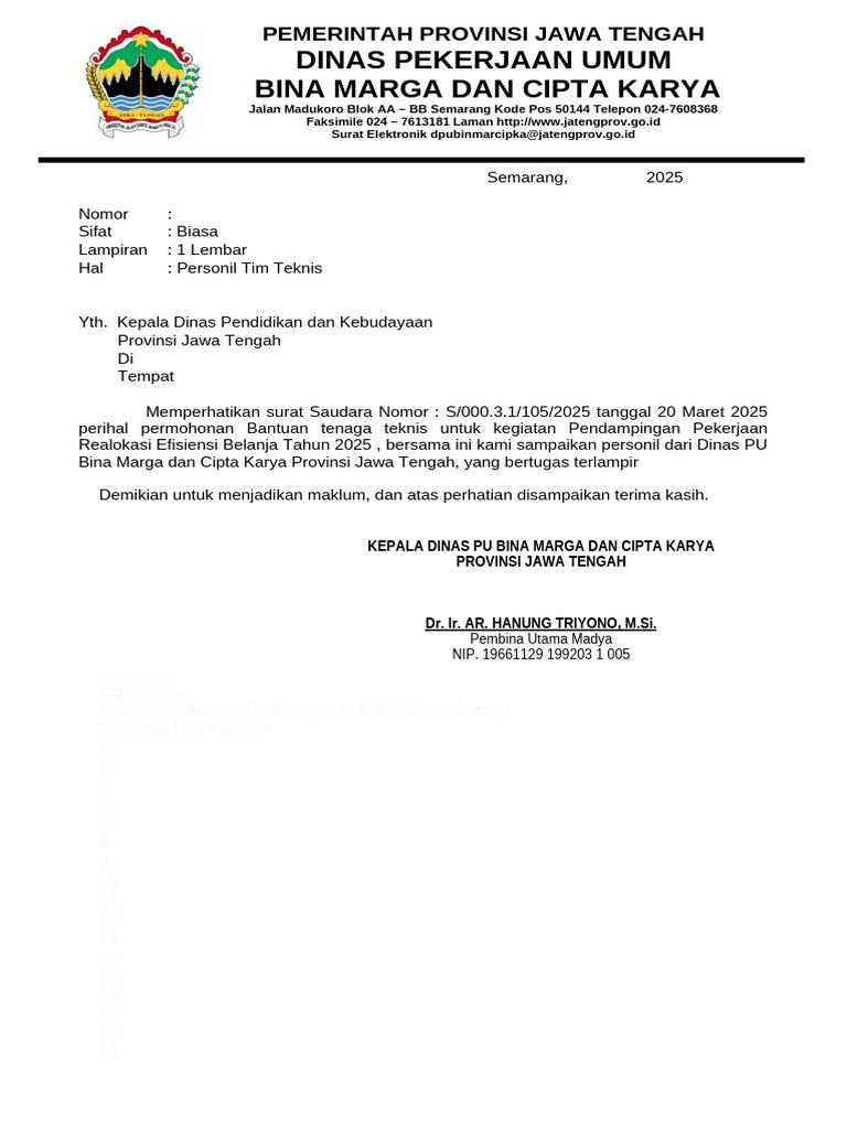 SK Tim Teknis Lampiran | PDF