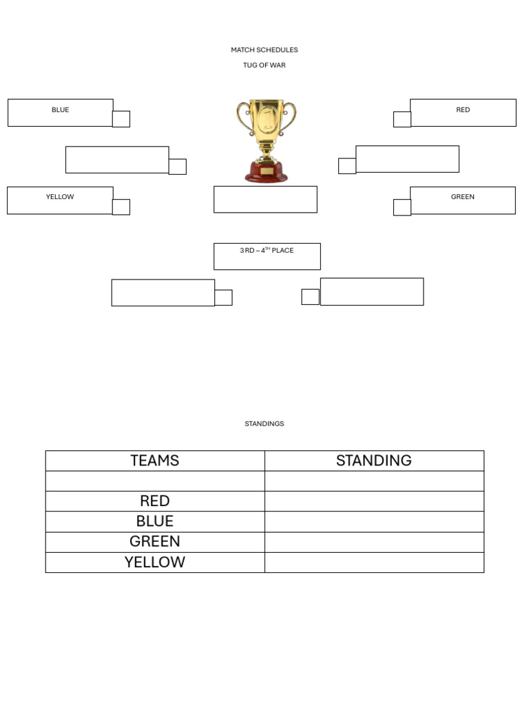 Scoring Format Tug of War | PDF