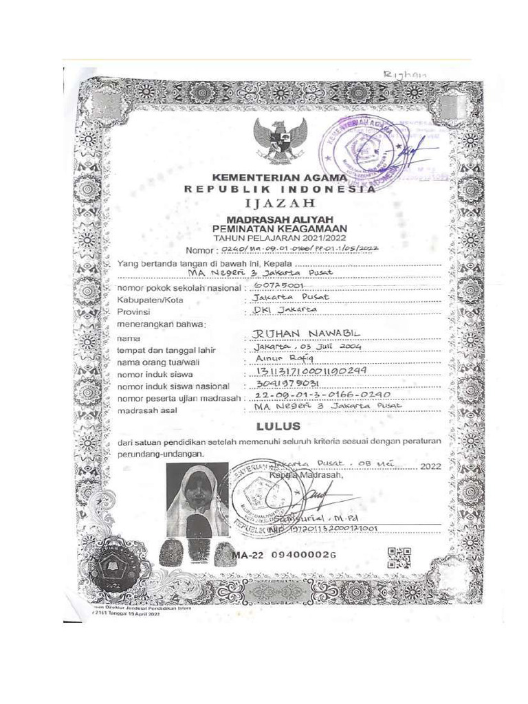 Ijazah PDF Compressed | PDF