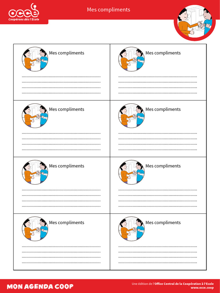 Modèle de compliments personnalisés | PDF