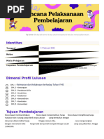 Contoh RPP Pembelajaran Mendalam | PDF
