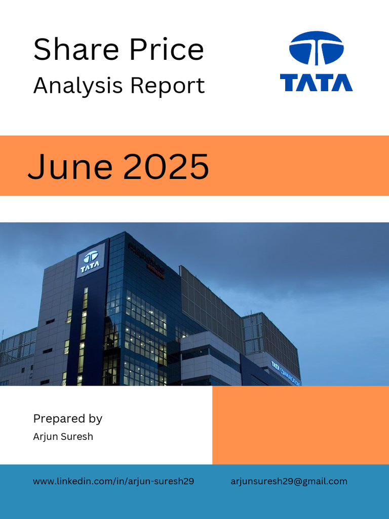 Share Price Analysis - Tata Motors | PDF | Standard Deviation | Beta ...