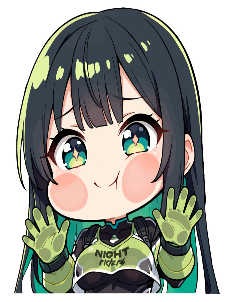 Decal Chibi Tsuki - Night Riderg | PDF