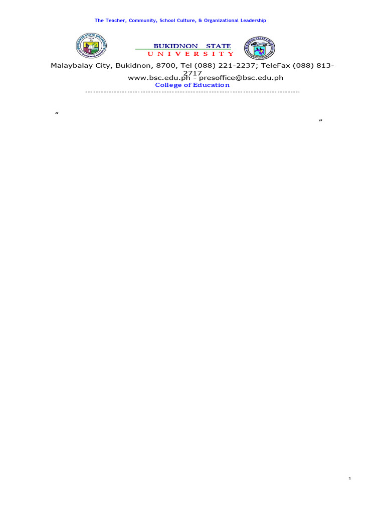 Profed 3 Instructional Materials | PDF