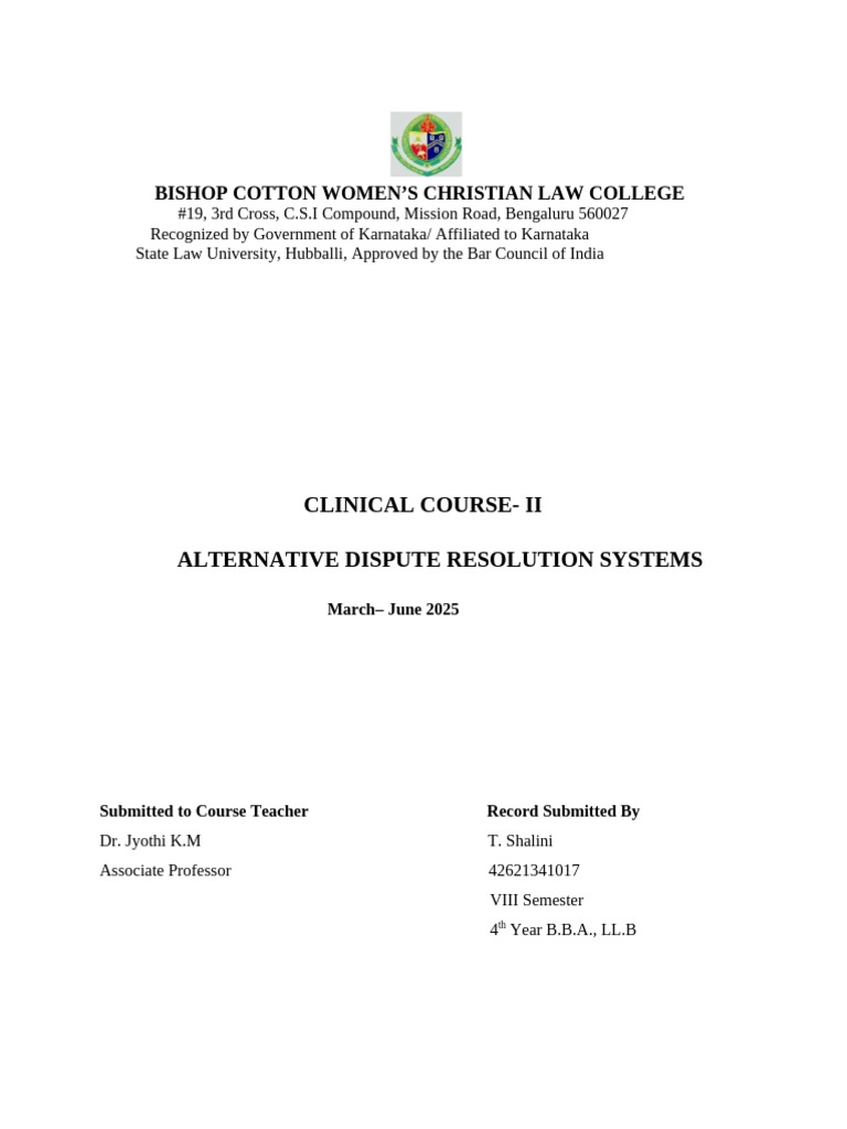 Bishop Cotton Wome1 | PDF
