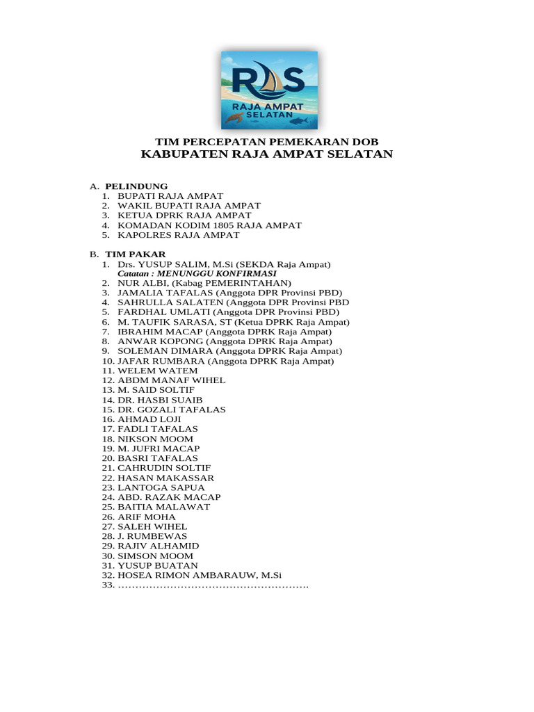 SK Tim Dob Ras | PDF
