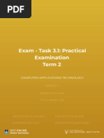 Grade 12 CAT Term 2 Revision Guide | PDF | Spreadsheet | Computer File