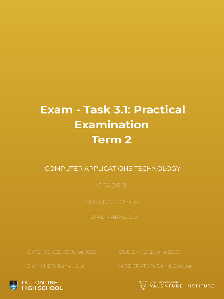 Grade 11 Computer Applications Exam | PDF | Zip (File Format) | Html