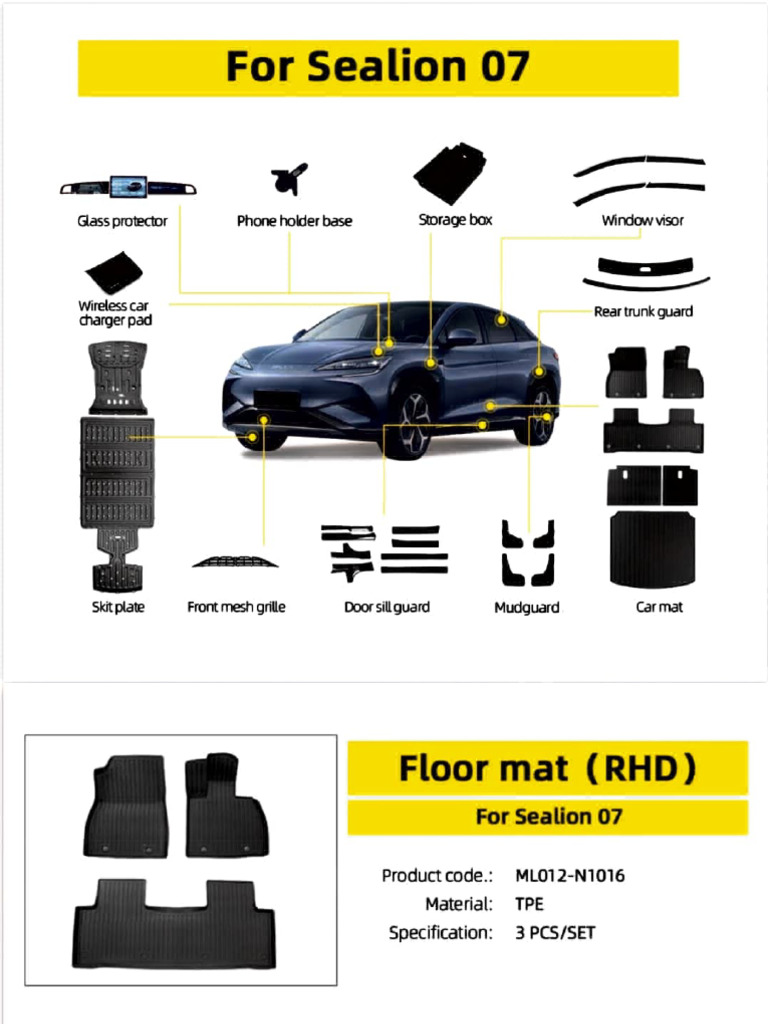 Byd Sealion Car Catalogue | PDF
