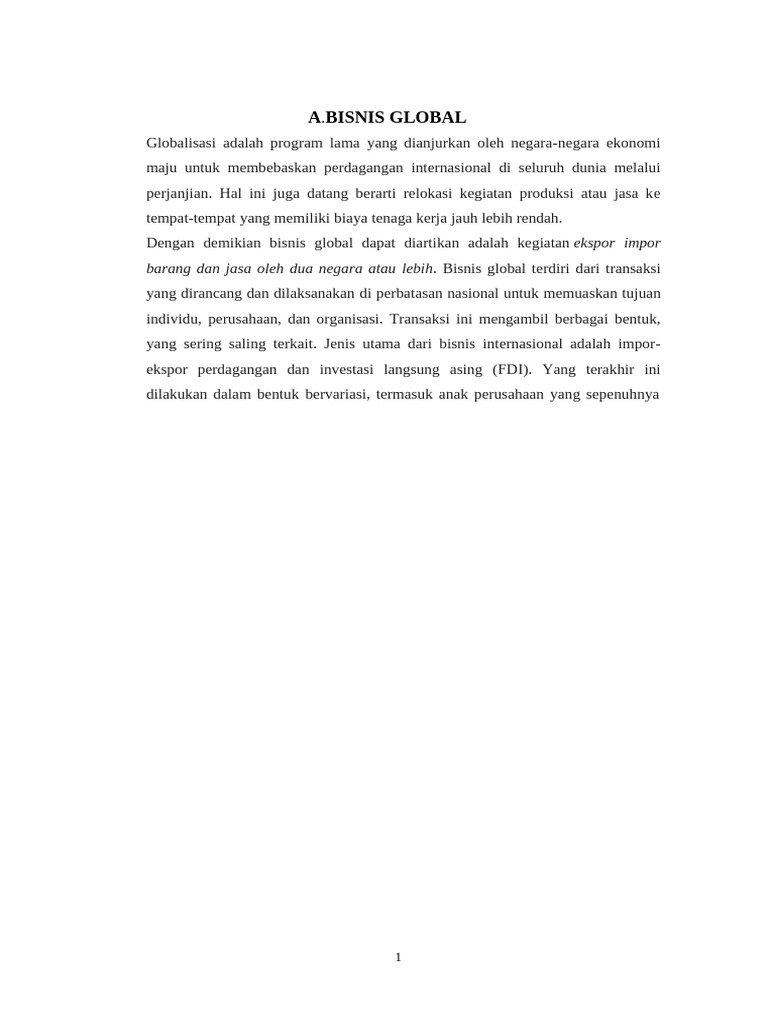 18 Modul Pengantar - Bisnis | PDF