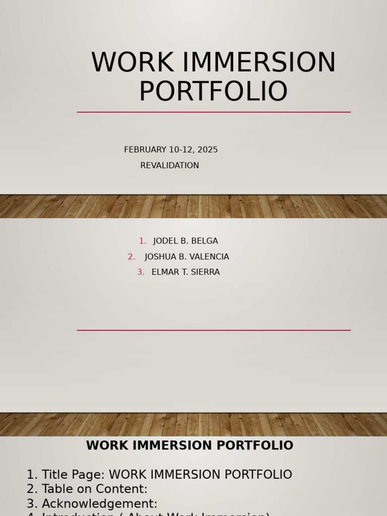 Work Immersion Portfolio 2025 | PDF | Chess Theory | Chess