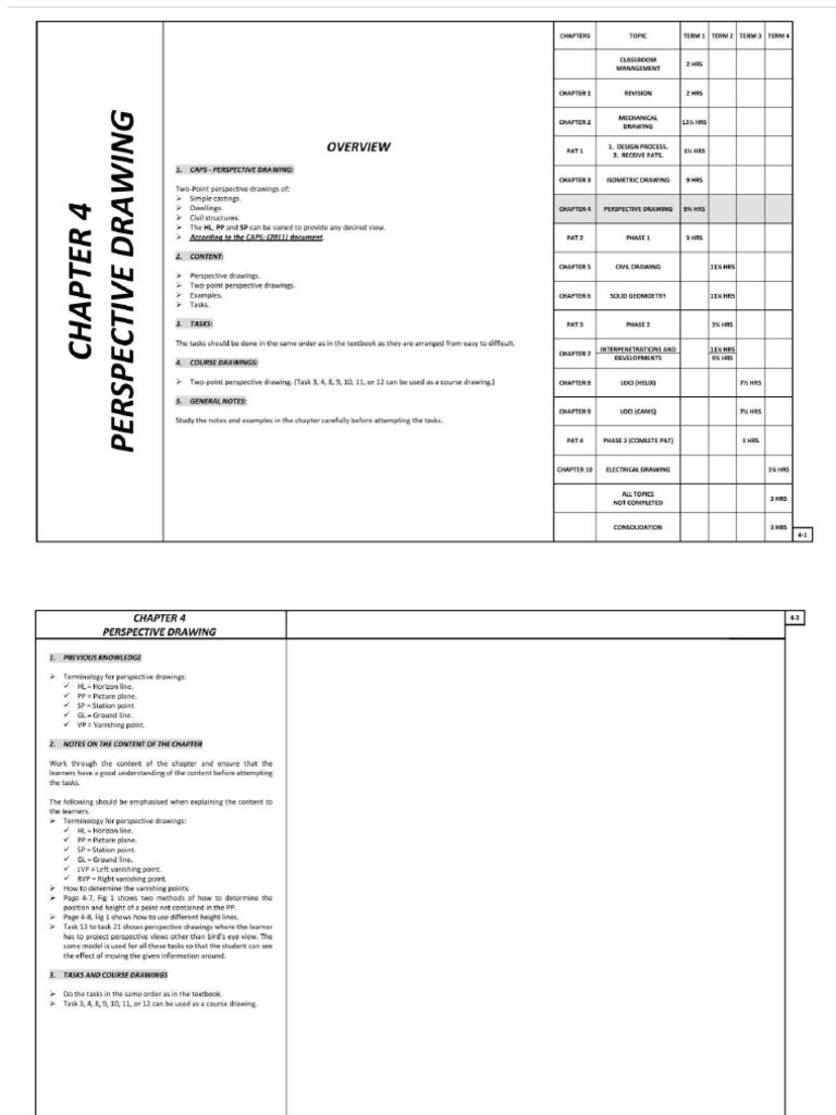 Perspective Drawing Solutions | PDF