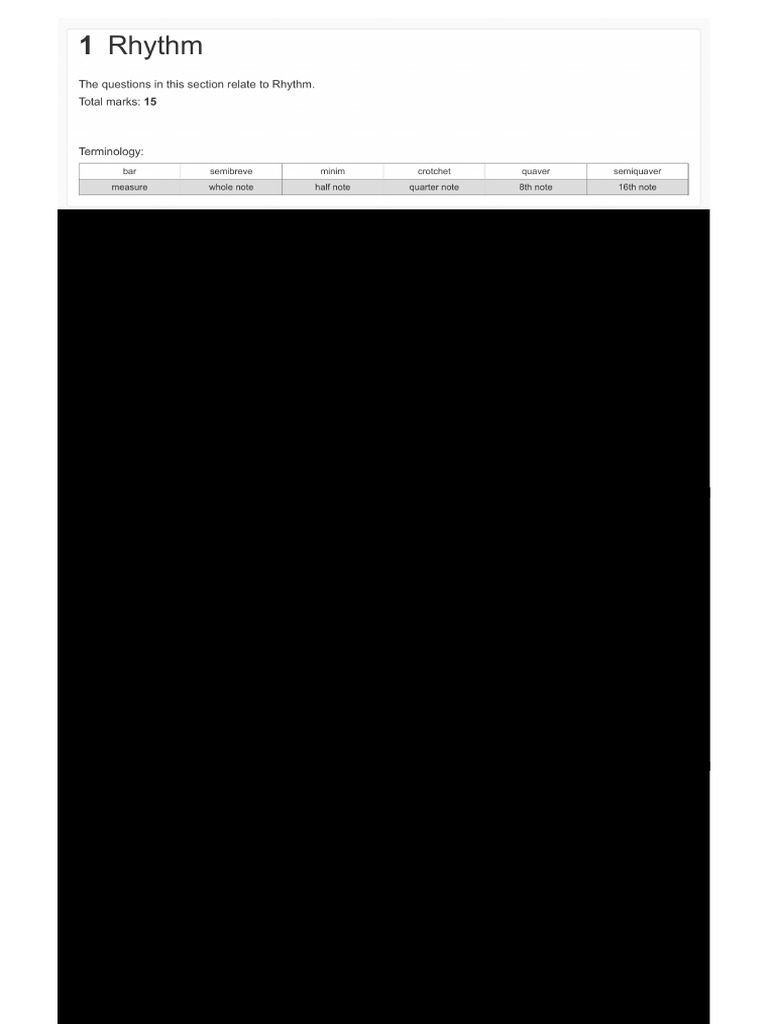 Grade 1 Practice Exam | PDF