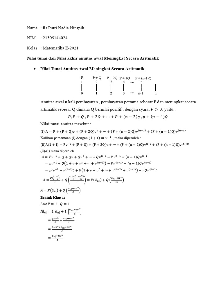 RR - Putri Nadia Ningsih - Revisi Matkeu | PDF