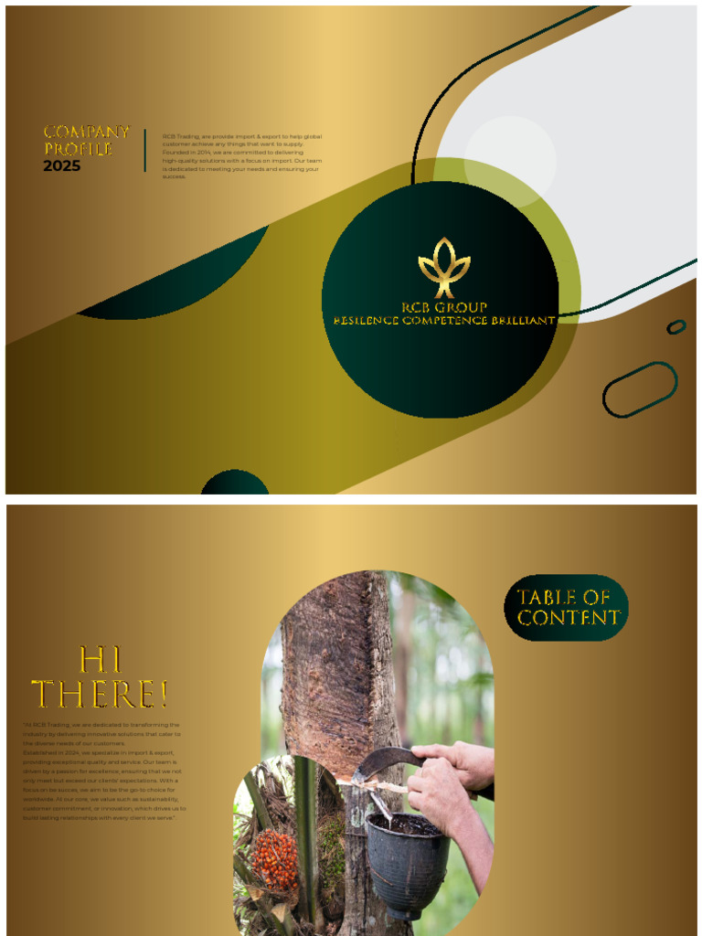 Profile Compnay RCB Trading | PDF | Natural Rubber
