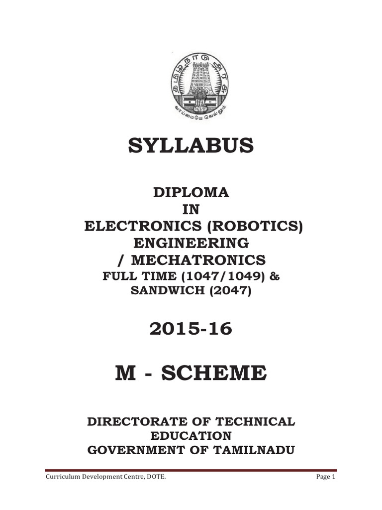 Mechatronics Engineering 2047 | PDF | Instrumentation | Thesis