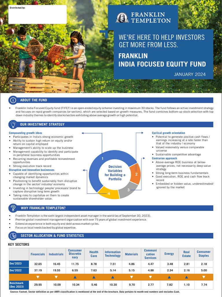 Franklin India Focused Equity Fund Overview | PDF | Investing | Risk