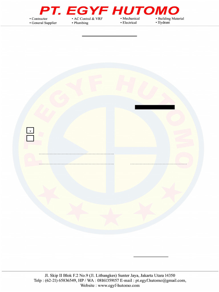 Surat Pernyataan PDN Atau Non PDN | PDF