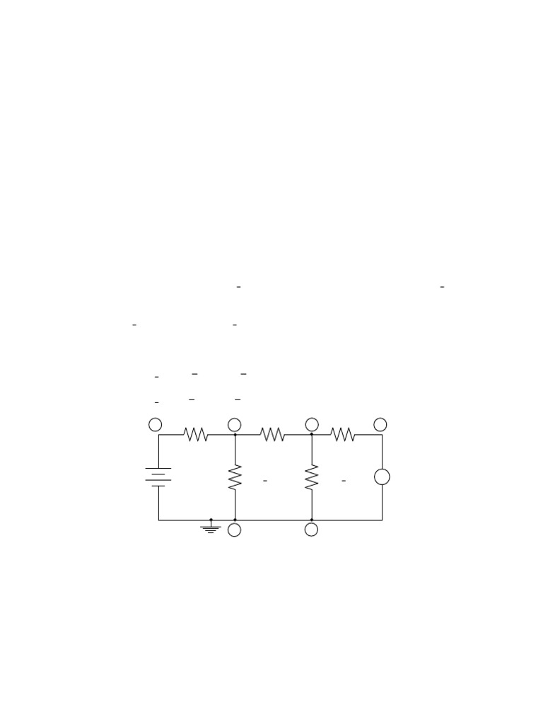 Método De Nodos En Circuitos Eléctricos Pdf Voltaje Red Eléctrica