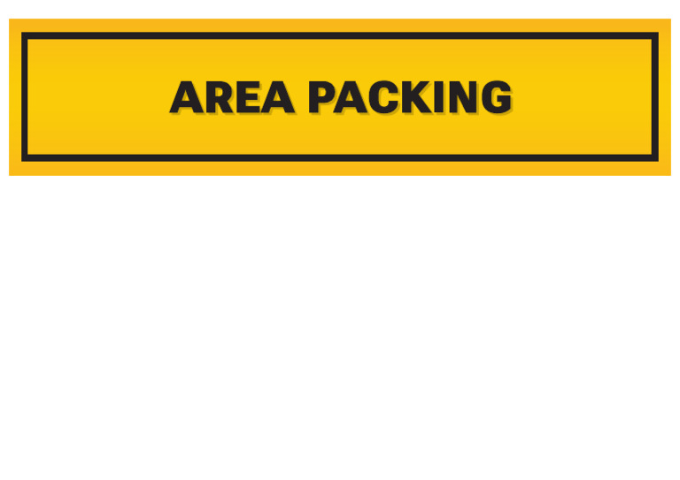 Area Packing | PDF