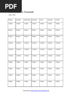 Missed Time Punch Form | PDF