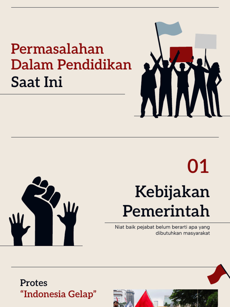 Permasalahan Dalam Pendidikan Saat Ini | PDF