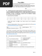 Form ISR-4: Request For Issue of Duplicate Certificate and Other ...