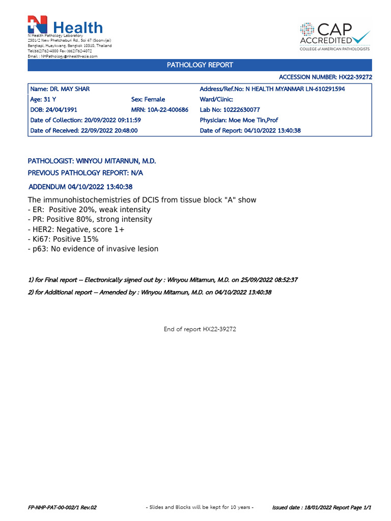 610293536-Dr. May Shar (Addendum) | PDF