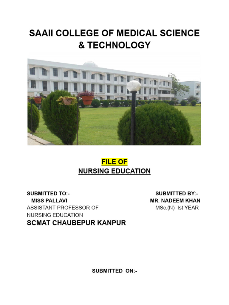 Front Page Education File | PDF