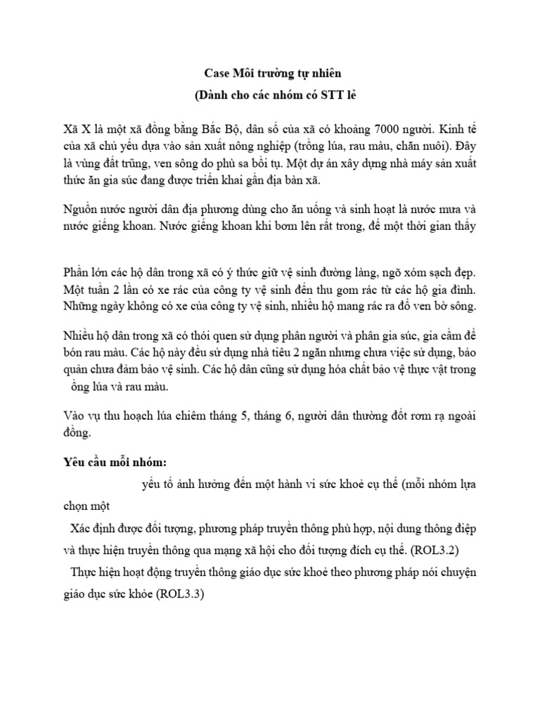 Case MTTN 1 | PDF