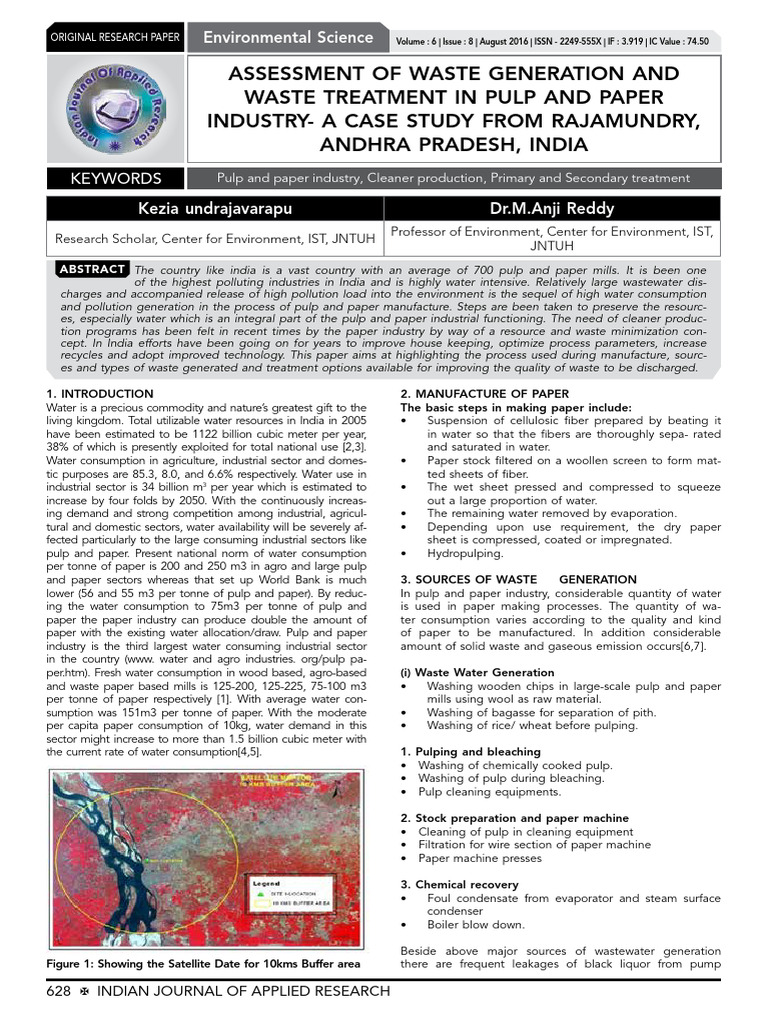 Waste Water Treatment Using Conventional Method | PDF | Pulp (Paper ...